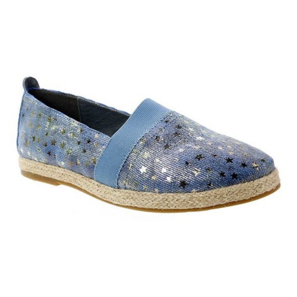 David Tate | Shoes | David Tate Denim Blue Stars Grin Espadrille Flat ...
